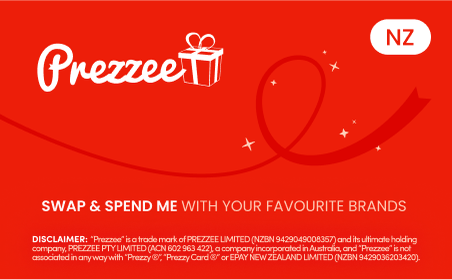 Prezzee NZ | Digital Gift Cards and Vouchers Online